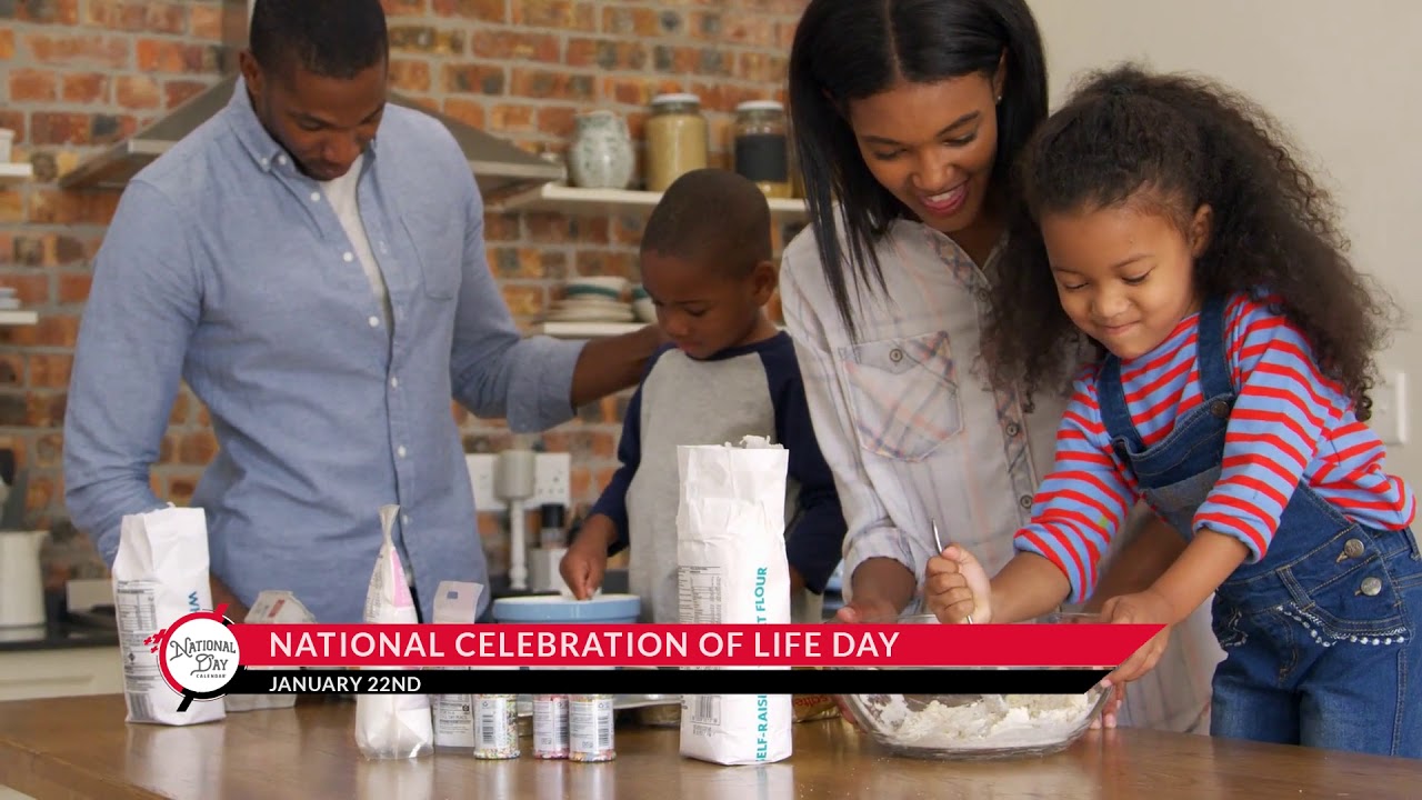 Celebration of Life Day - National Day Calendar TV Minute - YouTube