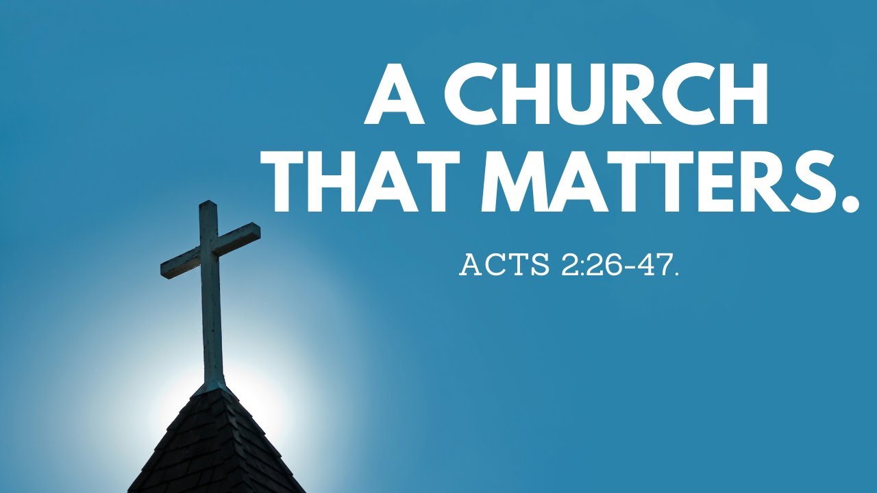 A Church That Matters | Guest Speaker Frank Retief - YouTube