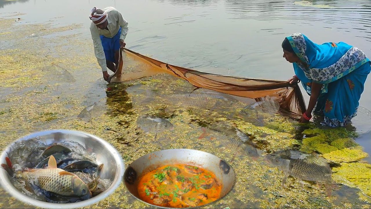 catching fish with machardani ! how to catch fish in river,catching big ...
