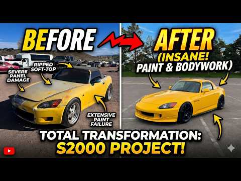 This Neglected Honda S2000 Looks Better Than NEW!