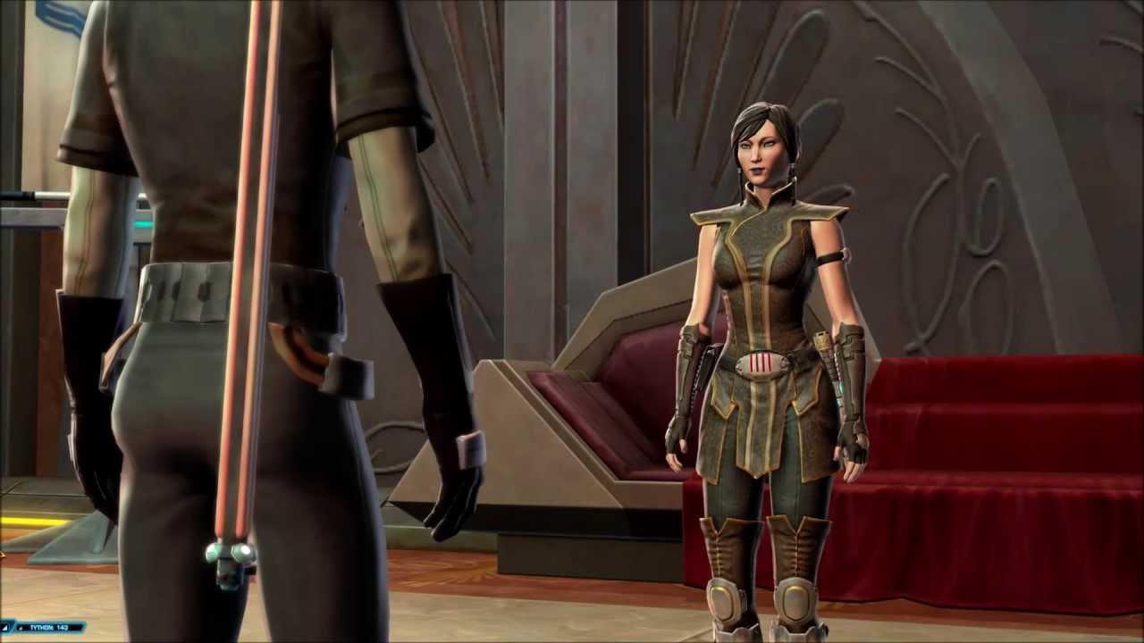 SWTOR Walkthrough Part 2 - Dark Side Jedi Knight - YouTube