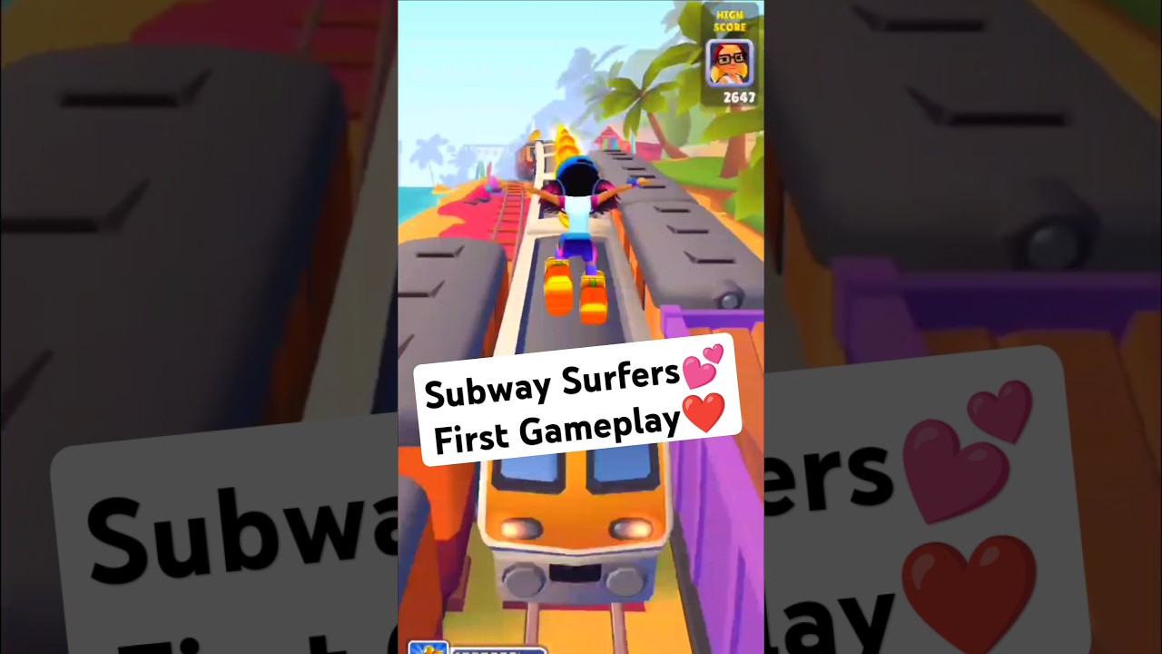 Subway Surfers First Gameplay In 2K25 | #shortsfeed - YouTube