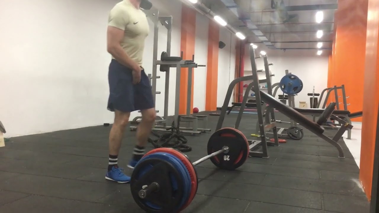 OKULDA 180 KİLO İLE DEADLIFT - YouTube