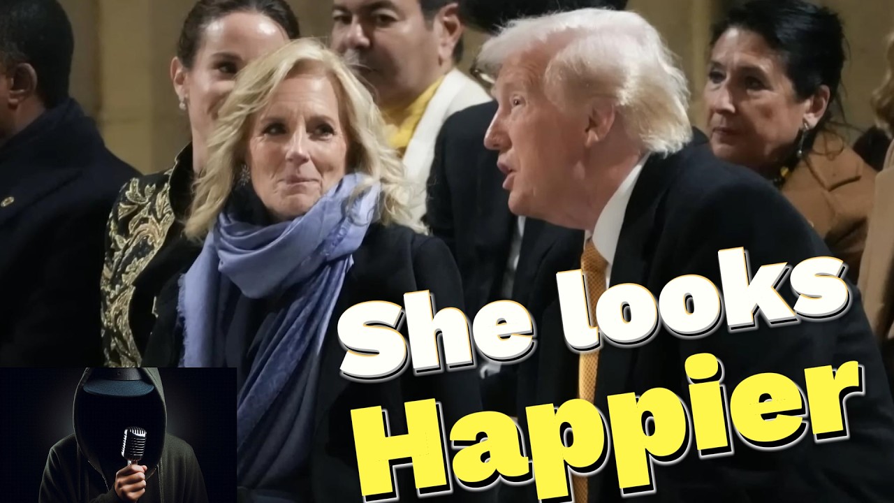 Donald Trump's charisma charms Jill Biden 😅😅😅 - YouTube