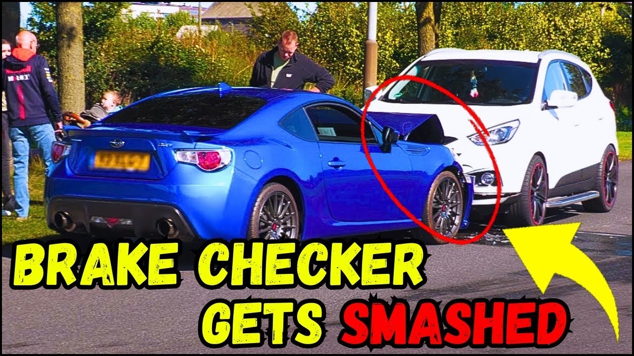 Brake Check Gone Wrong | Idiots in Cars, Instant Karma, Road Rage - YouTube