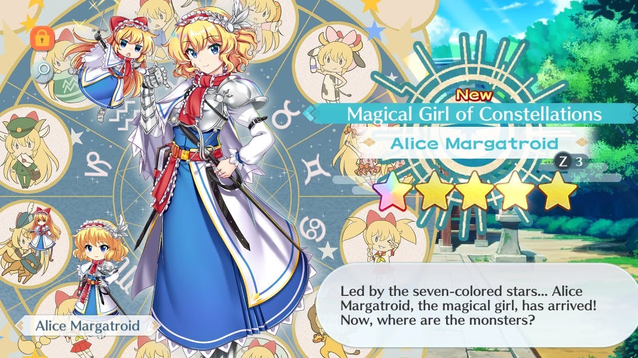 Pulling for Knight Alice (Z3)! | Touhou LostWord - YouTube