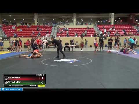 122 Lbs 3rd Place Match - Zoey Barber, NE Vs Alayna Slifer, KS B5b9