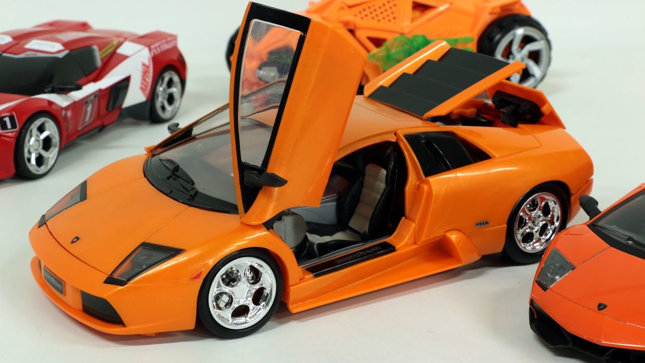 SuperCar Lamborghini Carbot Tobot Robot Transformation Car Toys 슈퍼카 ...