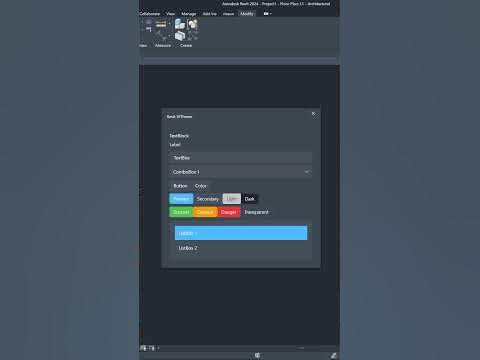 Revit.Wpf.Ui - ThemeColors - Revit 2024 Light/Dark - YouTube