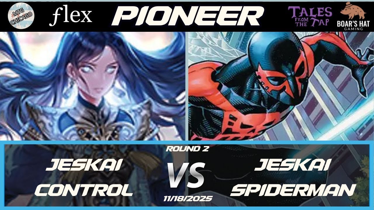 Jeskai Control VS Jeskai Spiderman [MTG Pioneer Round 2] - YouTube