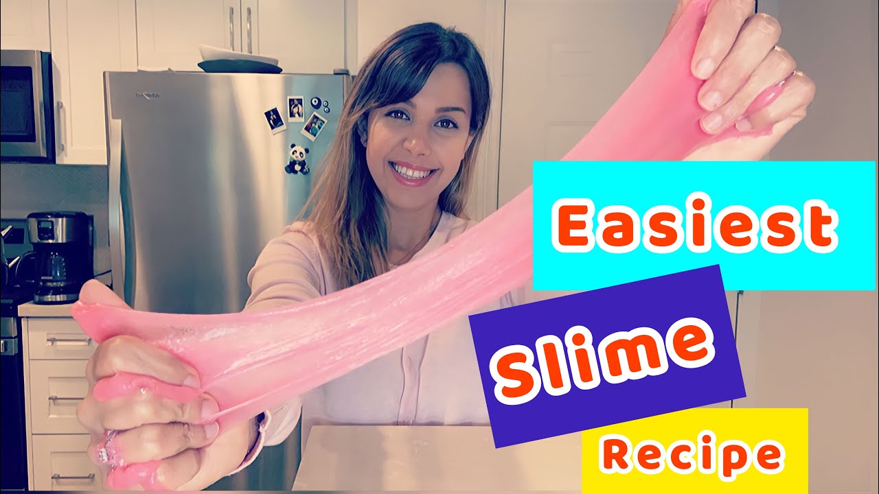 Make sure try this wonderful stretchy slime, it is the best recipe ever ...