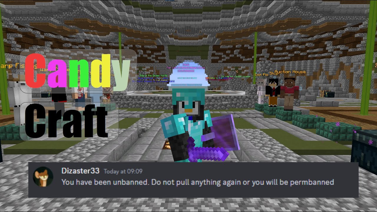Unbanned On Candycraft Stream To 700 Youtube