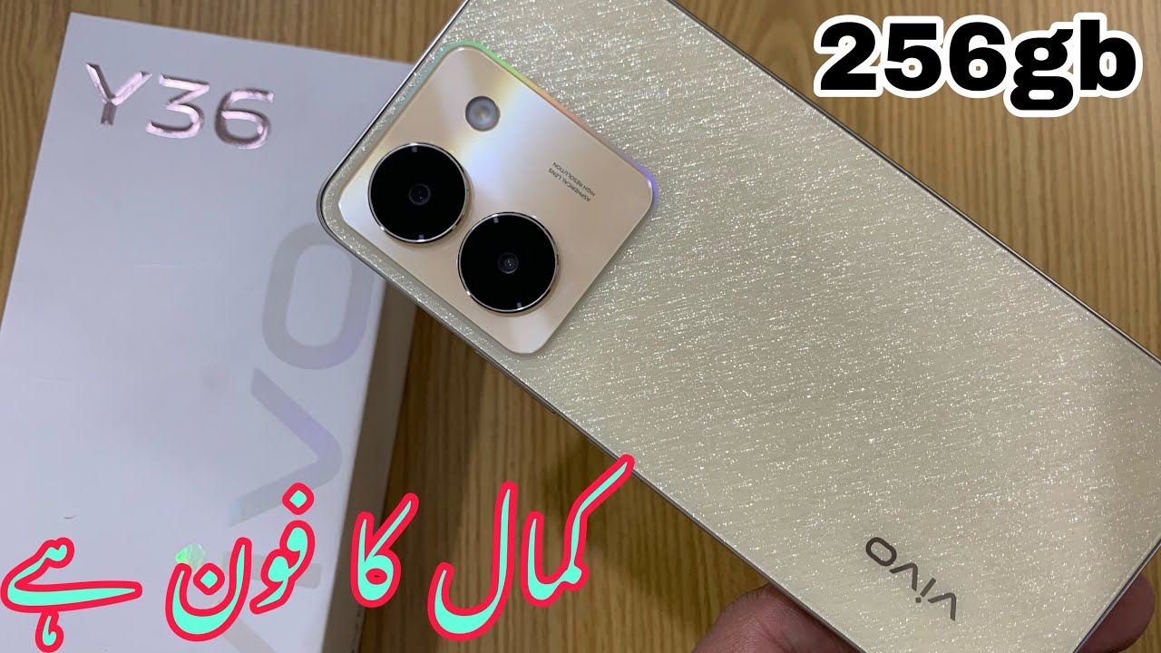 vivo y36 unboxing & price in pakistan | 256gb | camera test | - YouTube