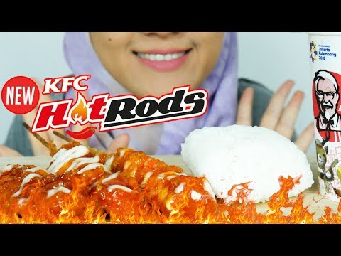 #77 Request ASMR Eating Sounds: KFC Hot Rods || 먹방 || No Talking || ASMR Indonesia