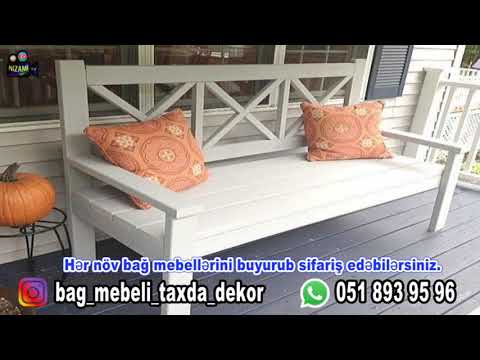 Bağ mebeli taxda dekor