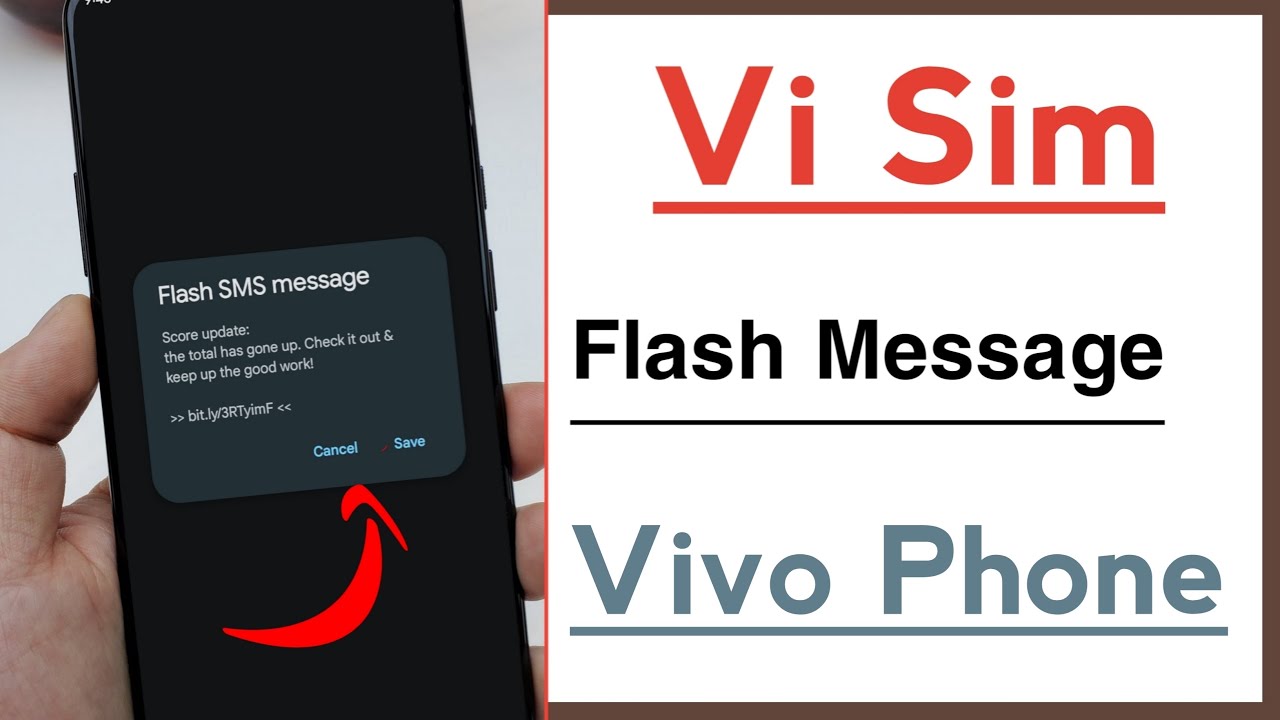 How To Turn OFF Vi Sim Flash SMS Messages in Vivo Phone - YouTube