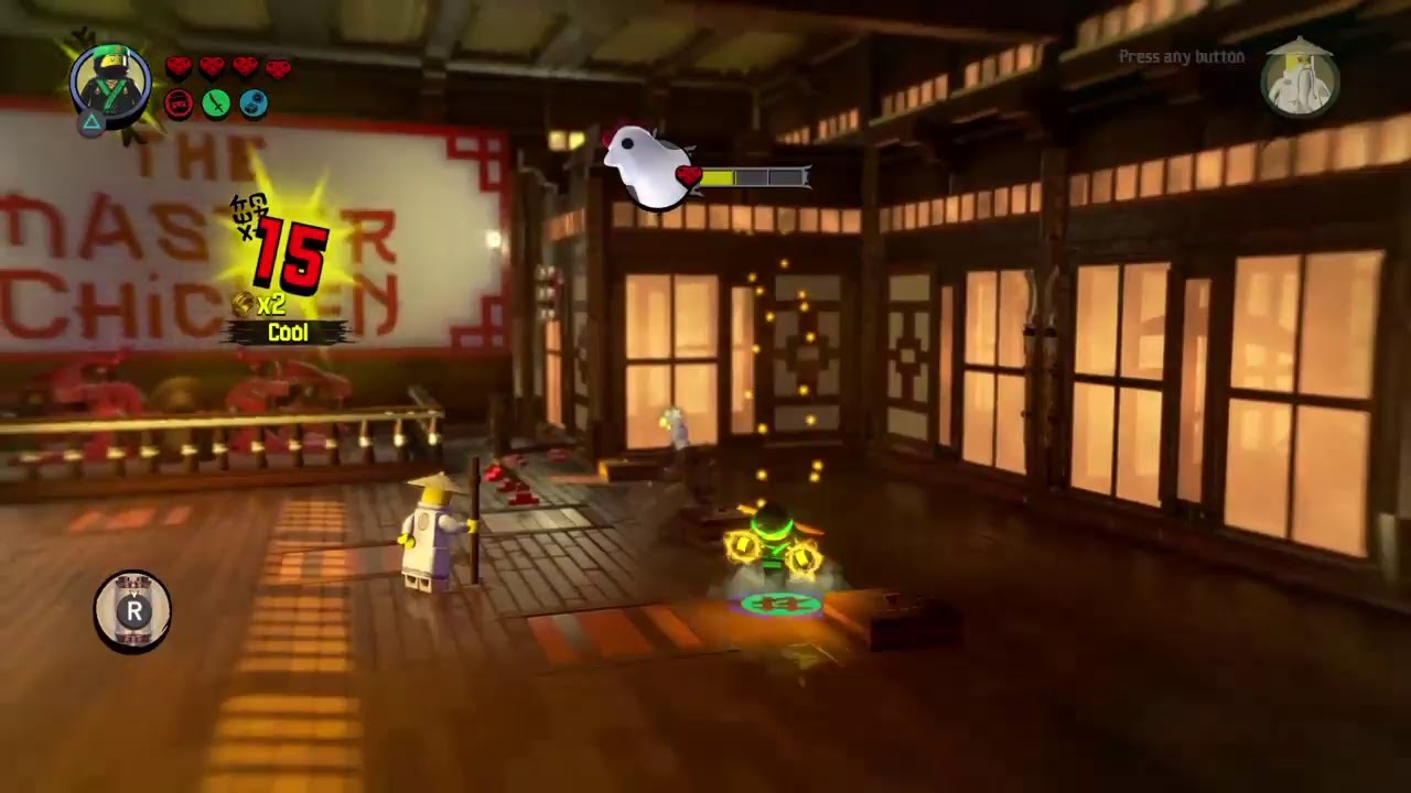 Part 1 lego ninjago (master chicken) - YouTube