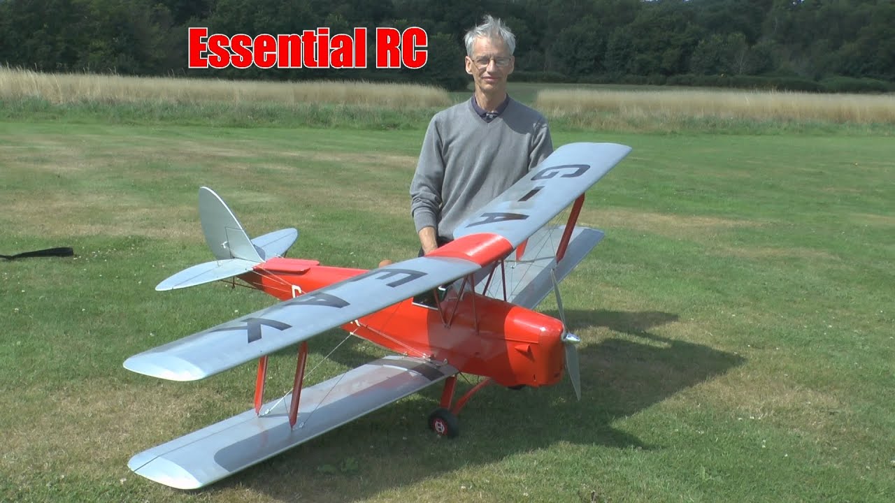 DH82a TIGER MOTH from Gordon Whitehead plans - YouTube