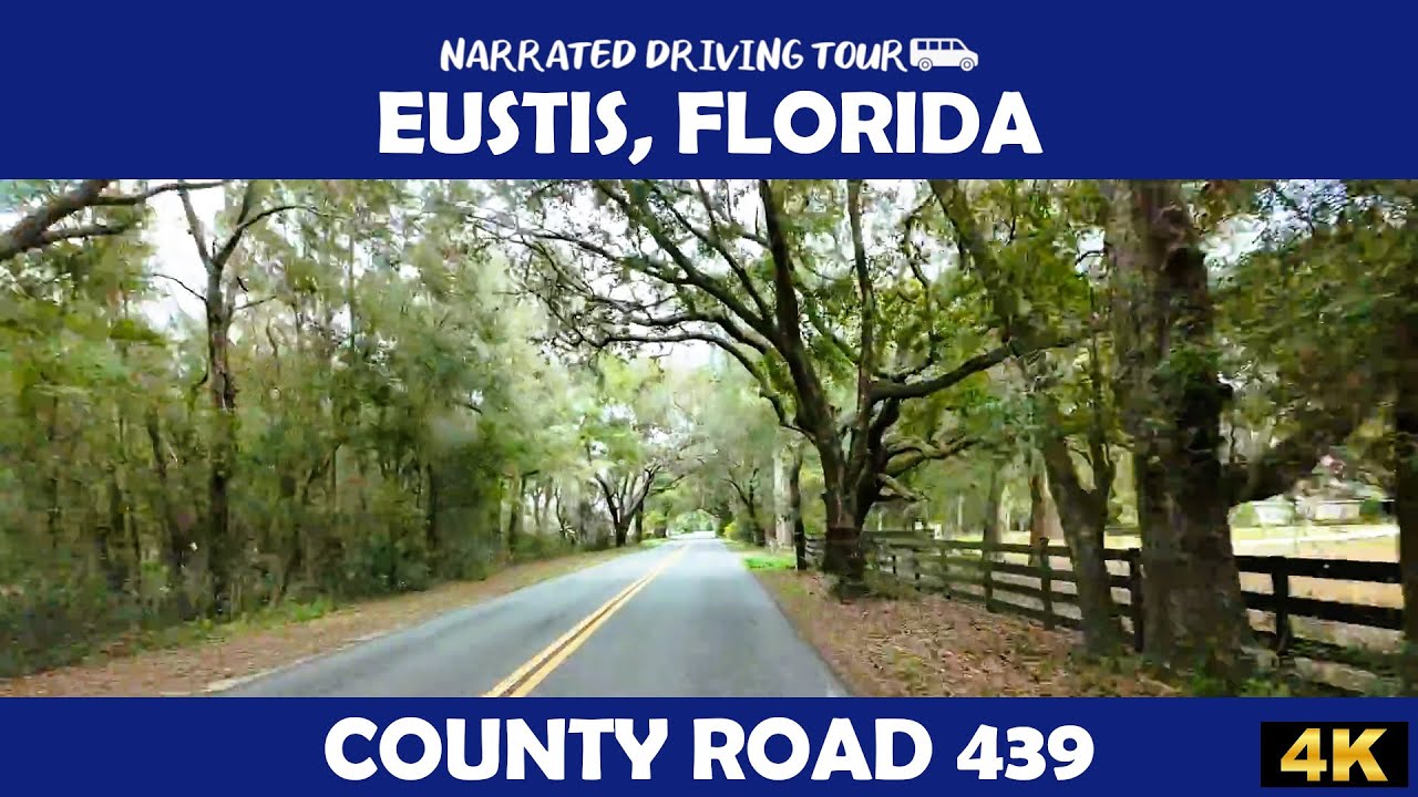 🚗🌿 Scenic 4K Drive on County Road 439 | Eustis, Florida Backroad ...