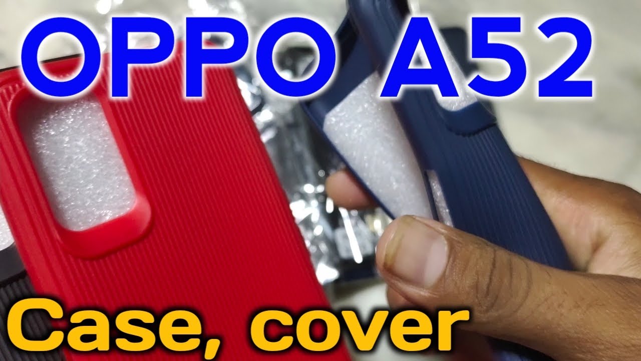 Oppo A52 back cover | Back case for oppo a52 | A52 back cover - YouTube