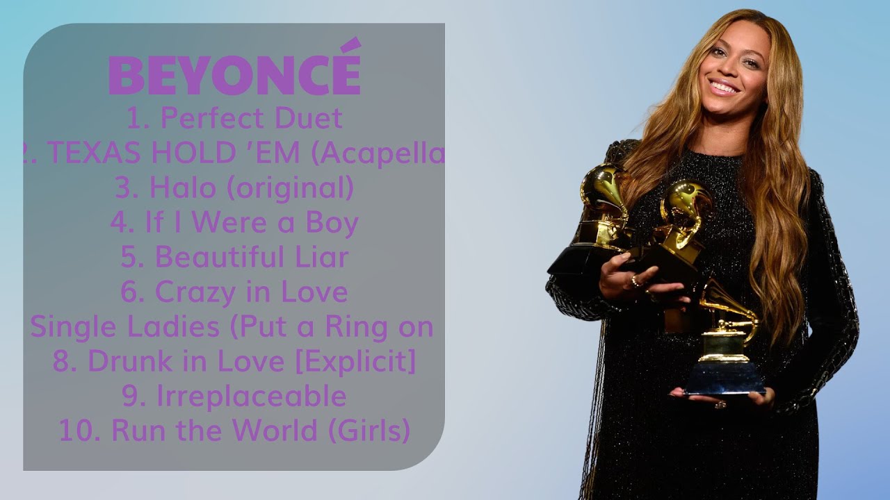 Beyoncé ♫ ~ Top Hit Of All Time ♫ - YouTube