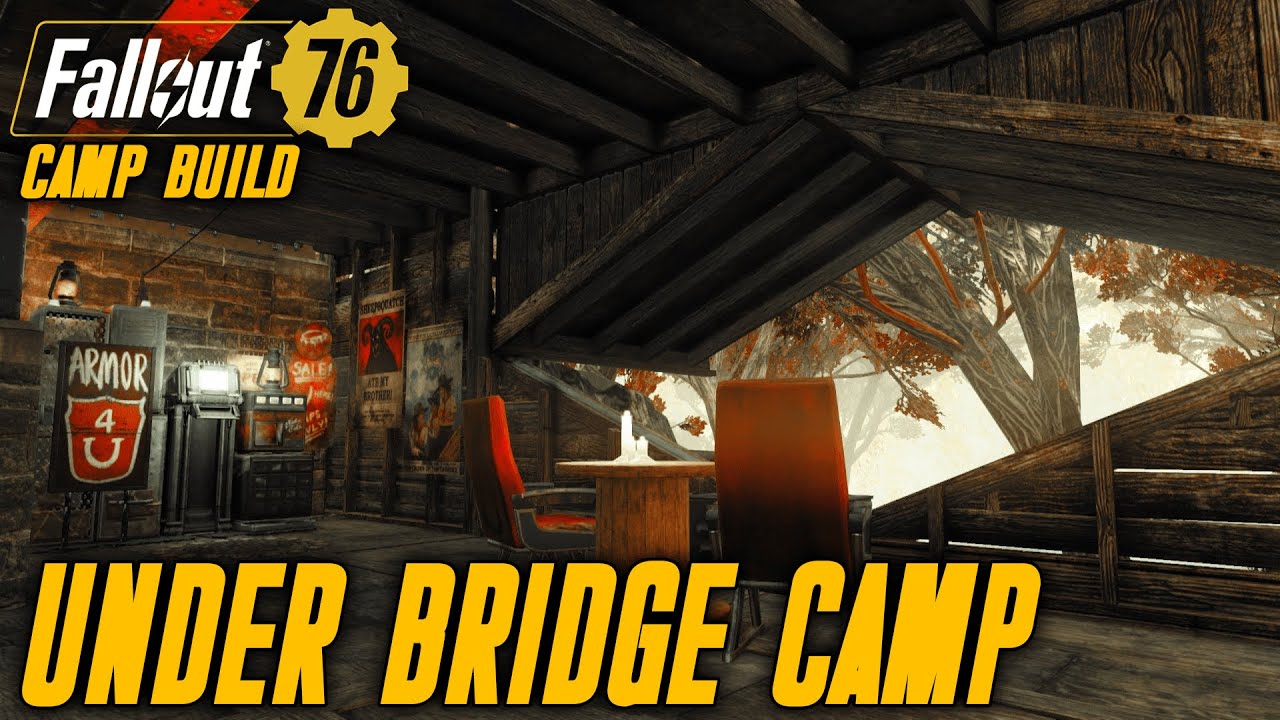Under Bridge Camp Build | Fallout 76 Camp Tour - YouTube