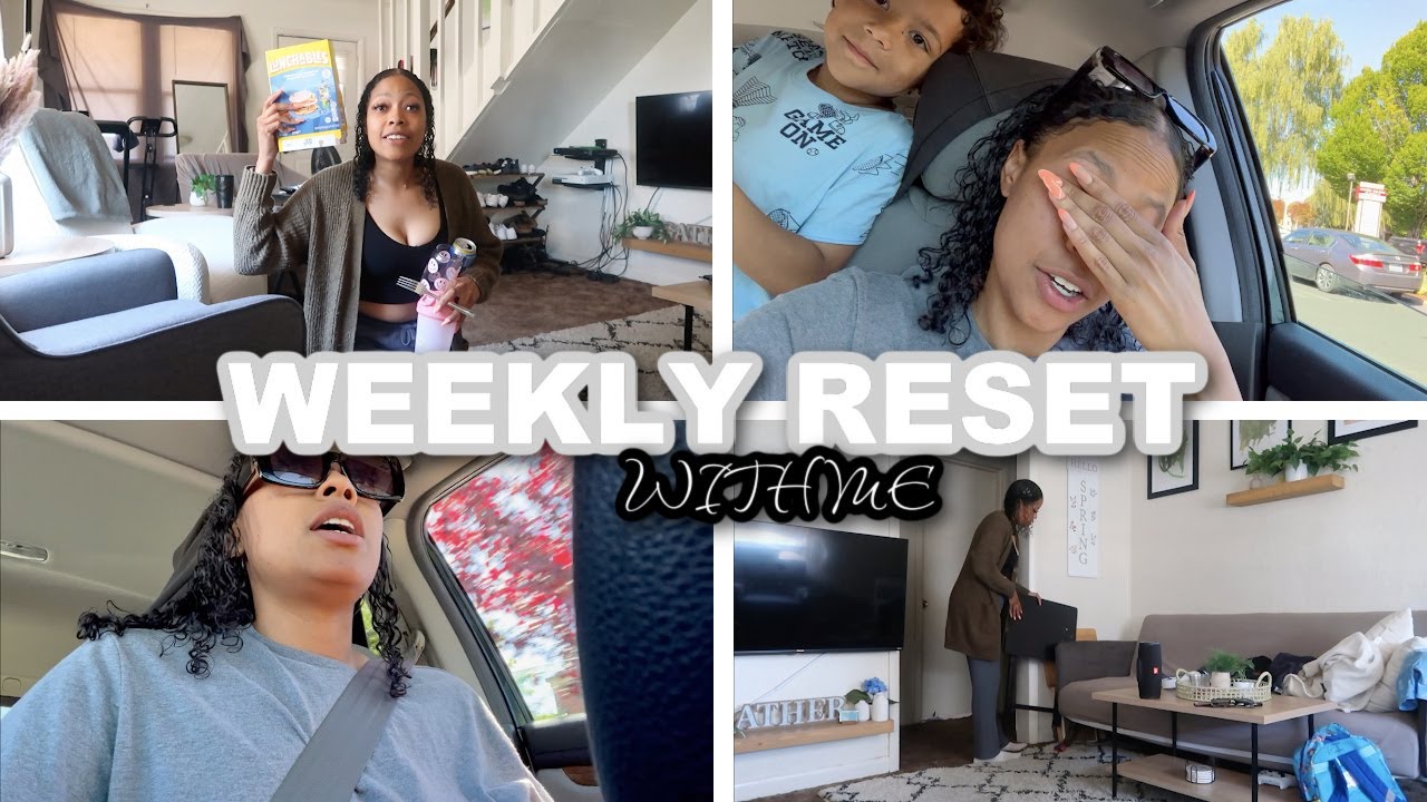WEEKLY RESET ROUTINE & RUNNING ERRANDS | GETTING ADULT THINGS DONE ...
