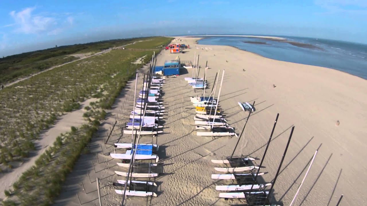 The sand engine beach in kijkduin the Netherlands - YouTube