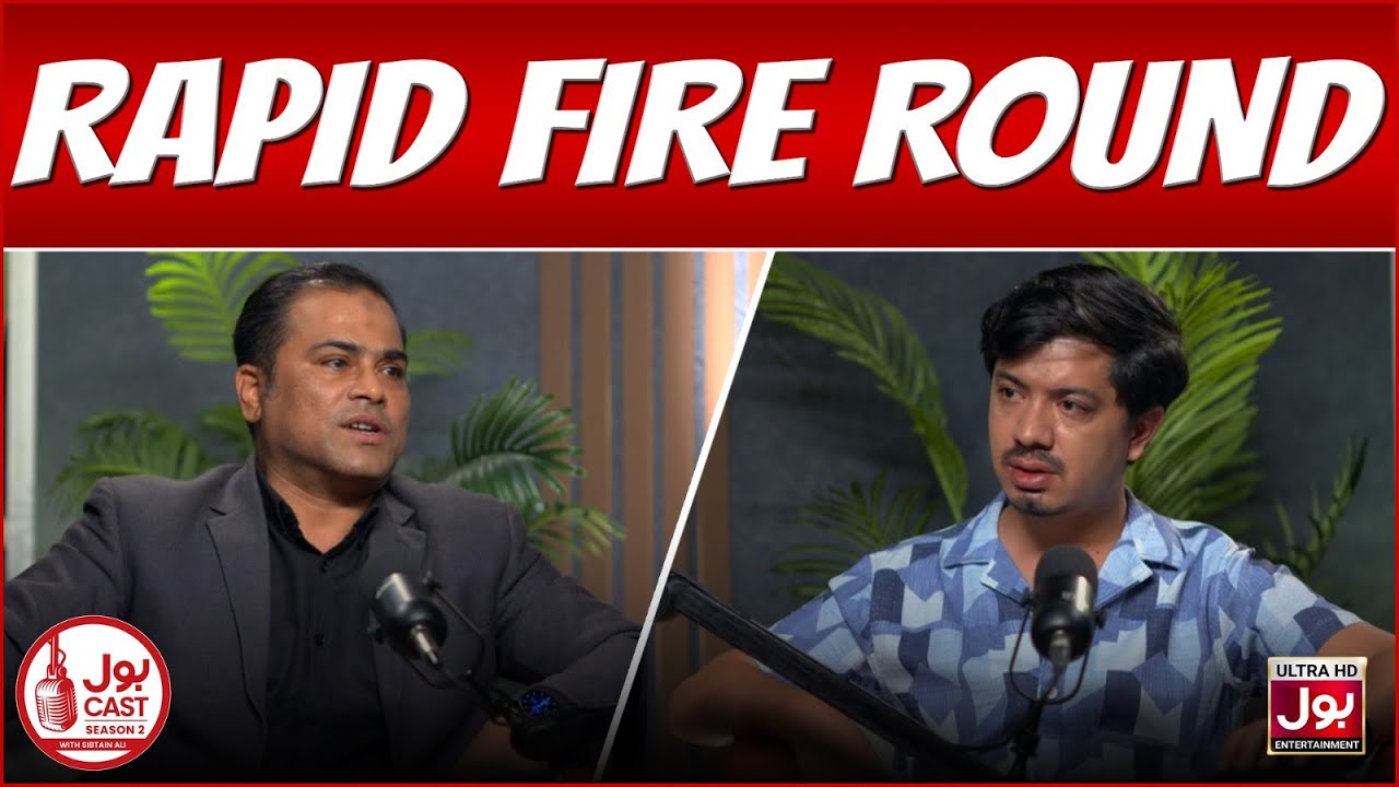 Rapid Fire Round | Rehan Hashmi | Podcast | BOL Cast Season 2 with ...