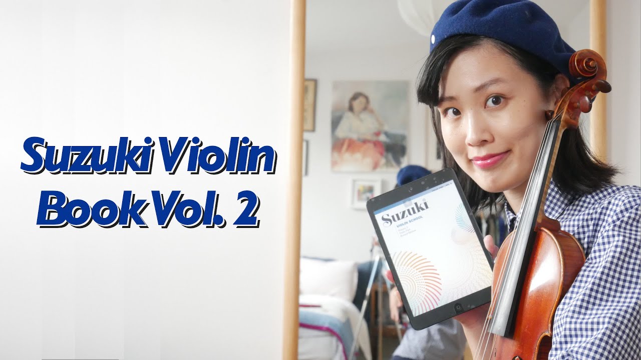 Suzuki Violin Book Vol. 2 - In Realistic Tempo for Children - YouTube