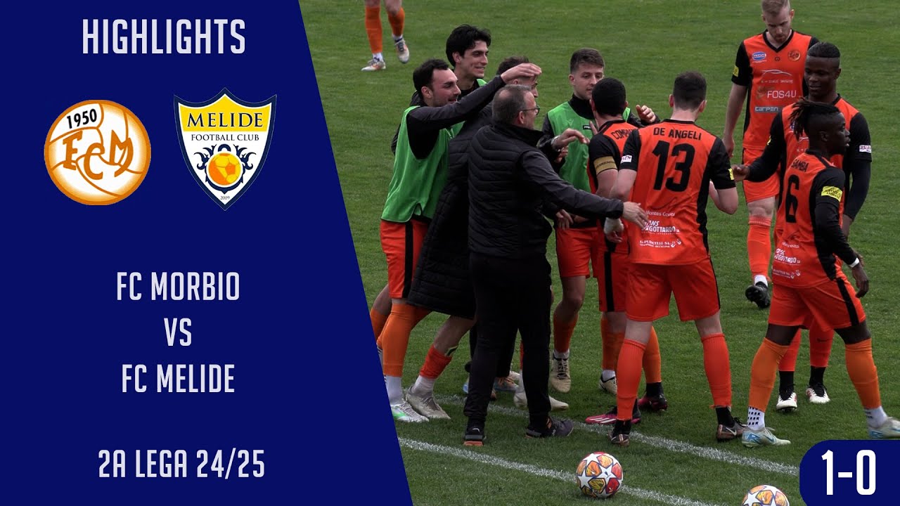 FC Morbio VS FC Melide (2a Lega 24/25) - YouTube