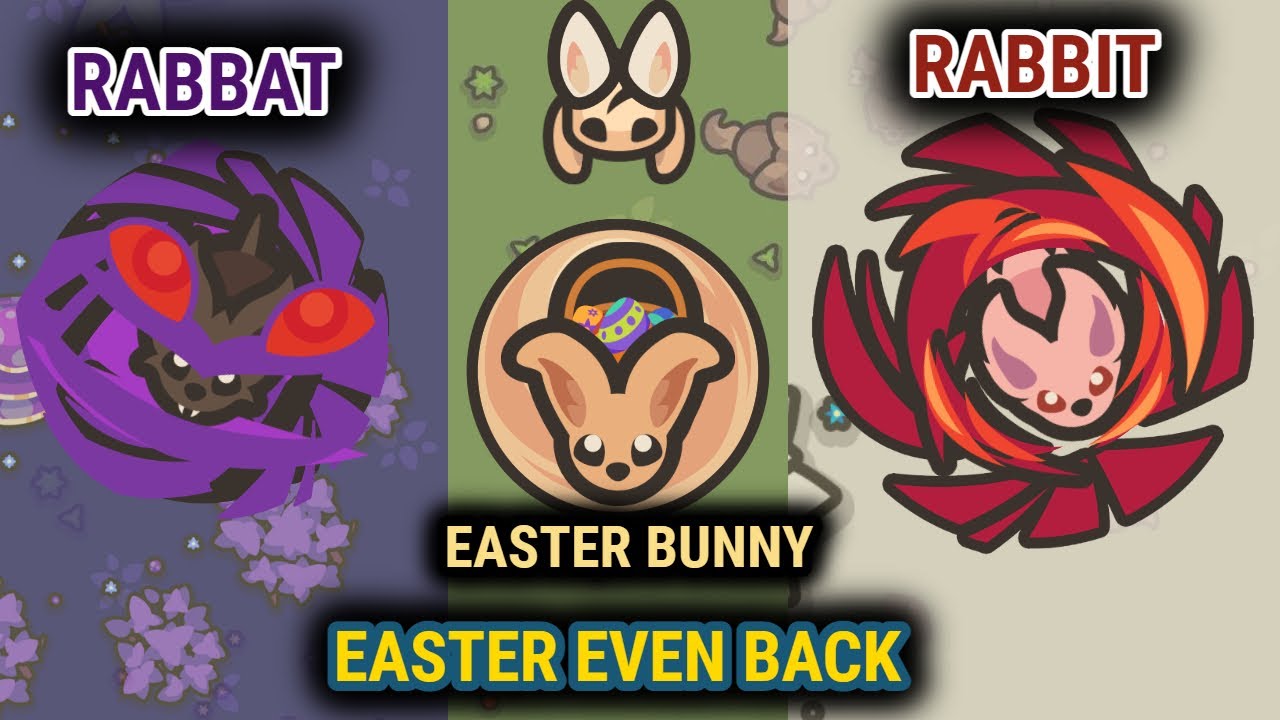 Taming.io-EASTER EVENT IS BACK-EASTER BUNNY-RABBAT-RABBIT - YouTube