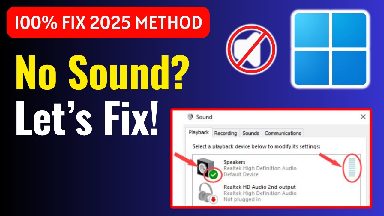 How to Fix Windows 11 Audio Sound Problems | Complete Sound ...