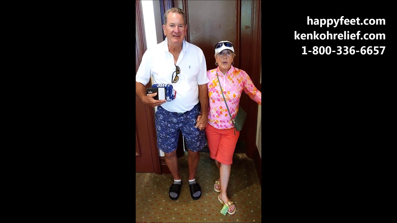 Pro Football Legend Charlie Babb & Wife Leslie on Kenkoh - Happy Feet ...