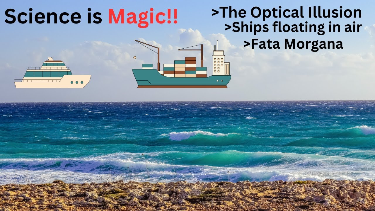 The Optical illusion || Ships Floating in the air || The Phenomena of ...