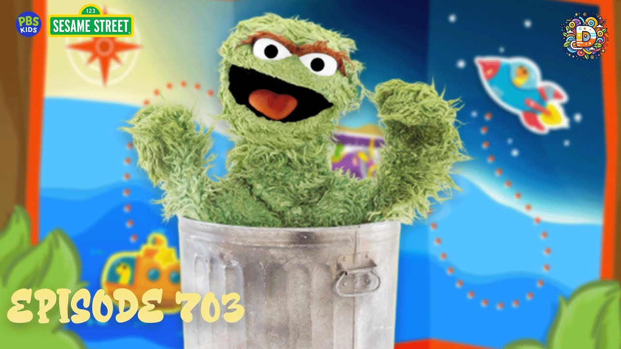 Sesame Street Oscar's Rotten Ride Episode 703 - YouTube