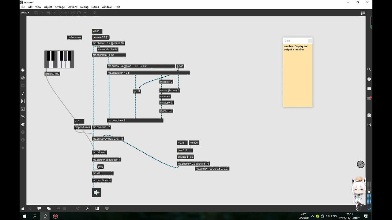 [max/msp]experimental sound design - YouTube