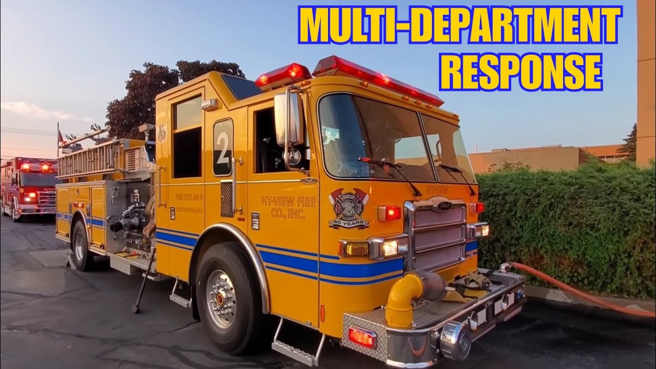 Days Hotel Mulch Fire| Multiple Fire Departments Responding (QSiren ...