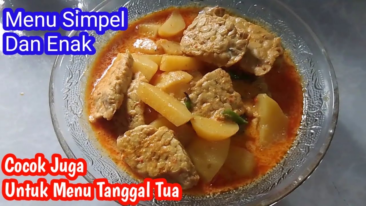 Menu masakan simpel dan enak. Cocok untuk menu masakan tanggal tua ...