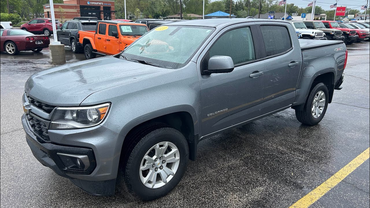 2021 Chevrolet Colorado LT 4WD - YouTube