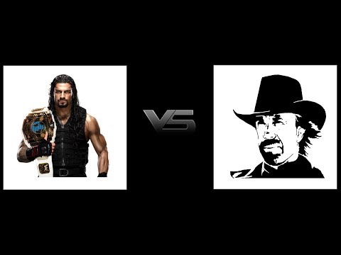 CHUCK NORRIS  vs  ROMAN REIGNS (REQUEST #7)