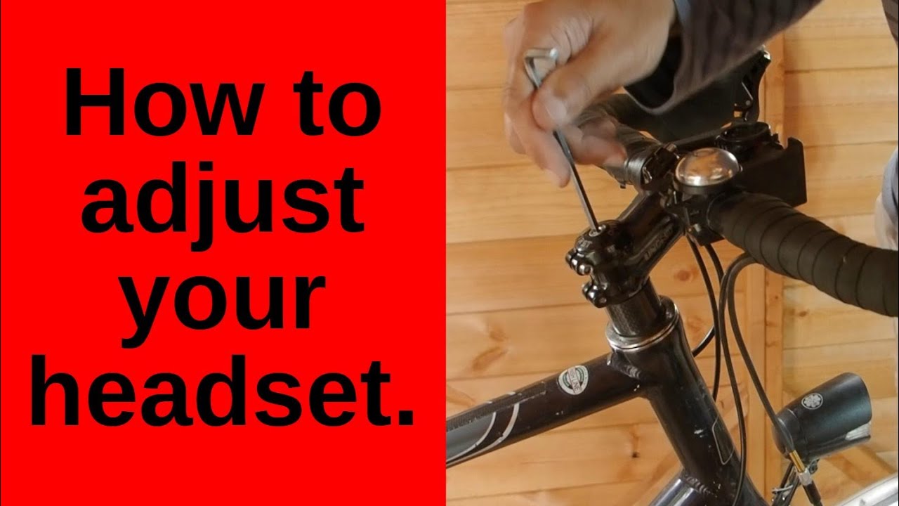 Headset adjustment. - YouTube