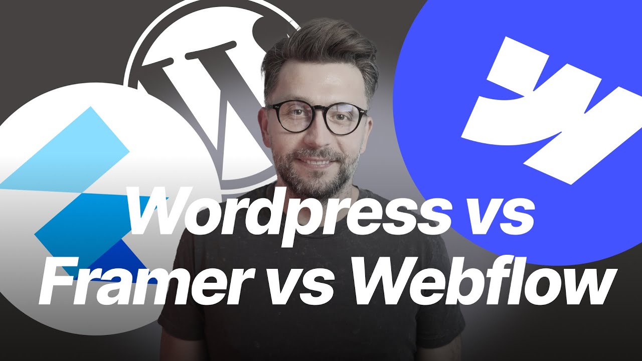 Wordpress / Framer / Webflow co wybrać, gdy dopiero zaczynasz projektowanie stron internetowych ...