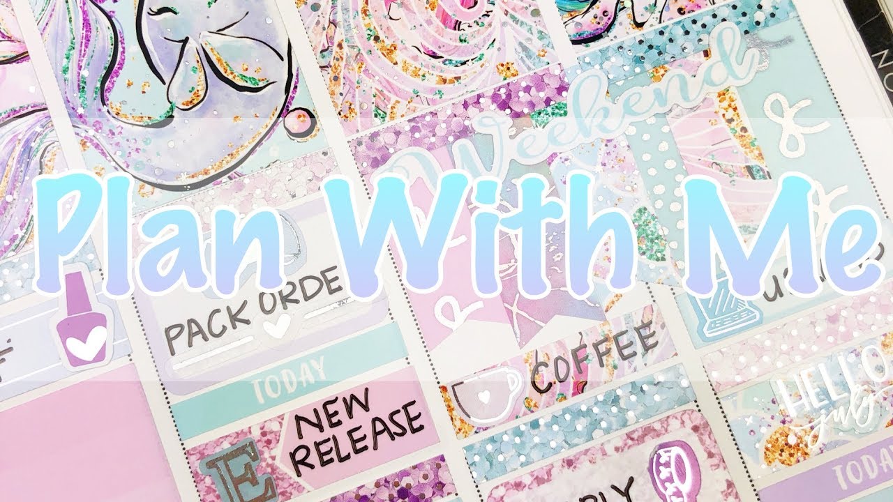 Plan With Me / June 25 - July 1 / Feat Station Stickers - YouTube