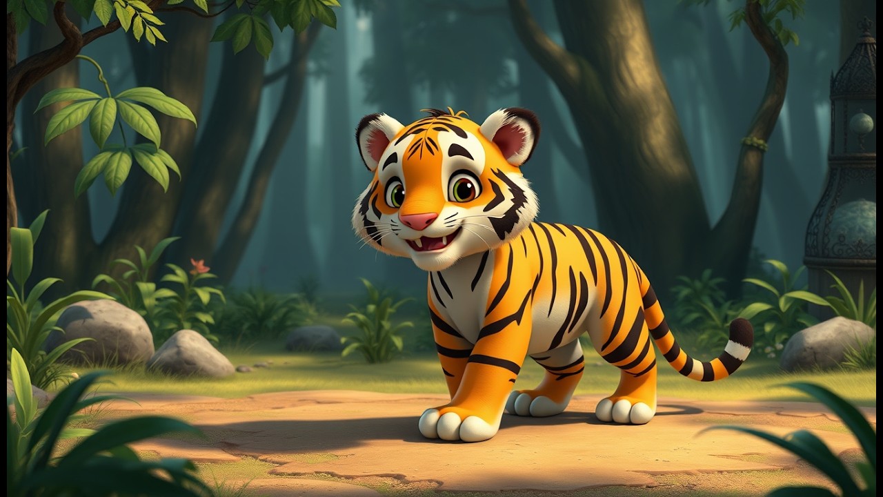 TIGER SONG | TIGER POEM | kids poem | kids song | TIGER SONG | kid poem ...