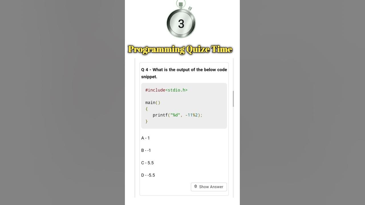 Programming Quize Time Computerscience Coding Javascript Programmingquestion