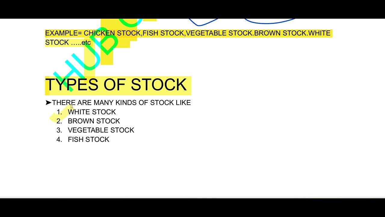 what do you mean by stock use in kitchen for making gravy or soup #food ...