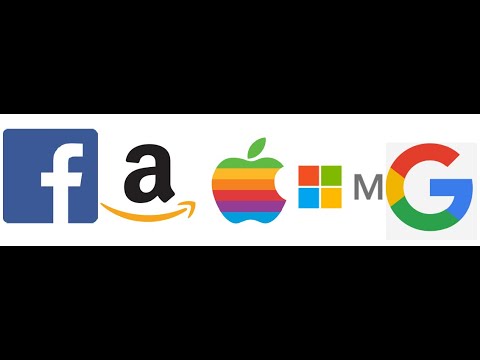 Facebook, Amazon, Apple, Microsoft, and Google logos - YouTube