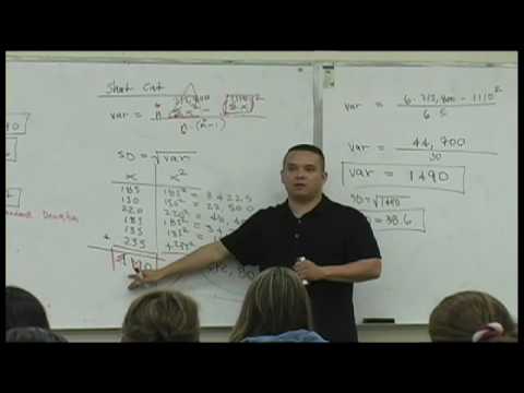 Daniel Judge- Statistics Lecture 3 (part 6) - YouTube