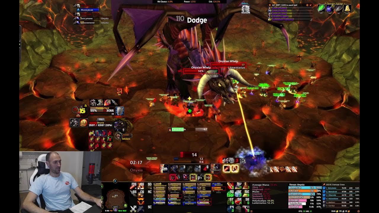 Molten Core...trying to go fastish POV Nightslayer/Whitemane - YouTube